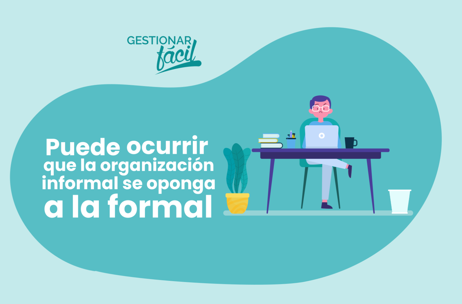 ¿Cómo es la organización formal e informal en una pyme?